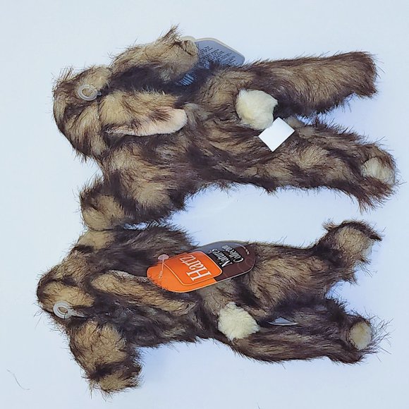 Hartz | Dog | 2 New Hartz Natures Collection Animals Plush Dog Toy ...